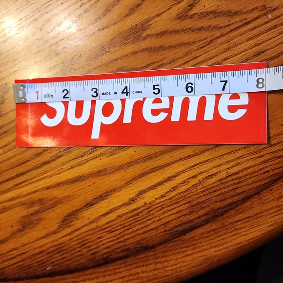 Supreme | Design | Supreme Classic Red Logo Sticker | Poshmark